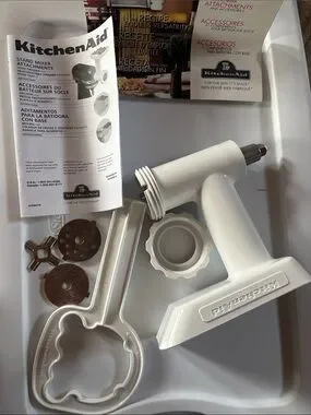 KitchenAid | Kitchen | Kitchenaid Red Food Grinder Stand Mixer ...